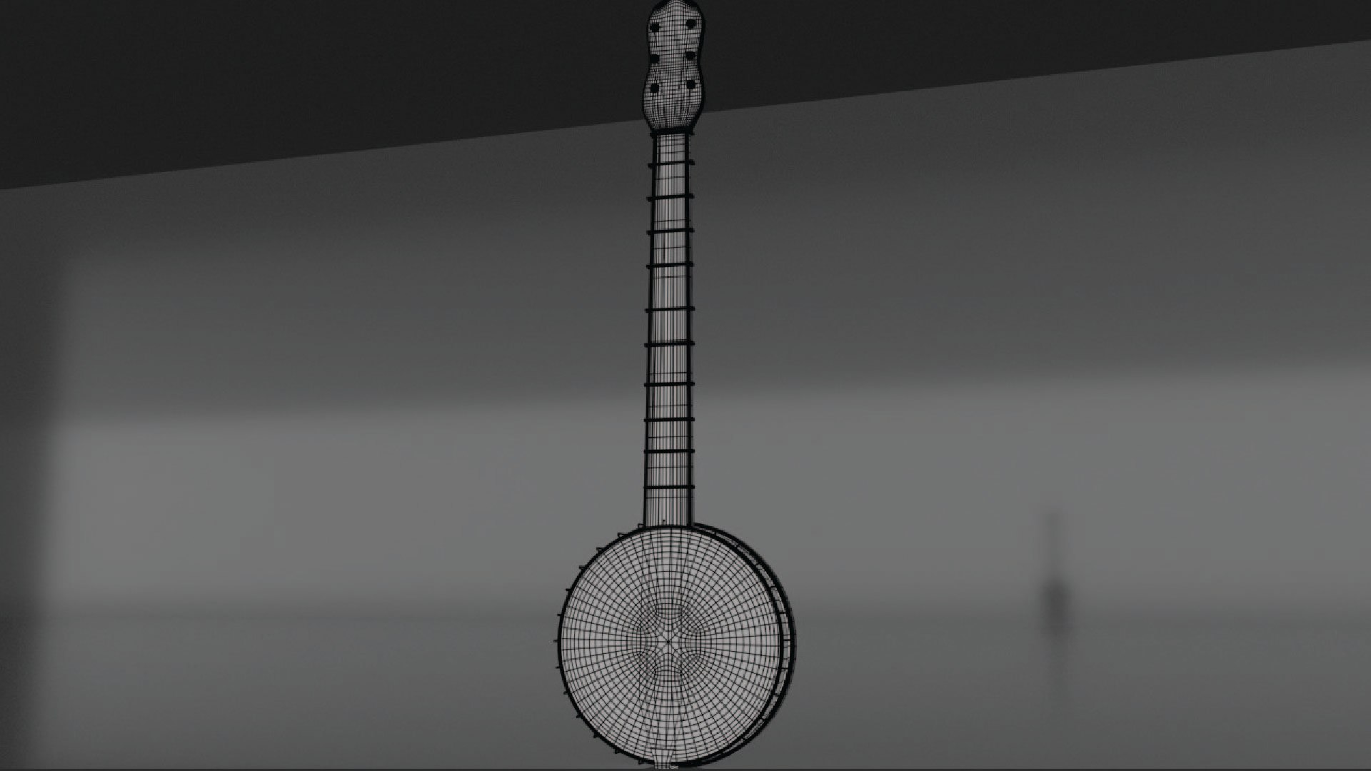 3D Banjo Model - TurboSquid 1906214