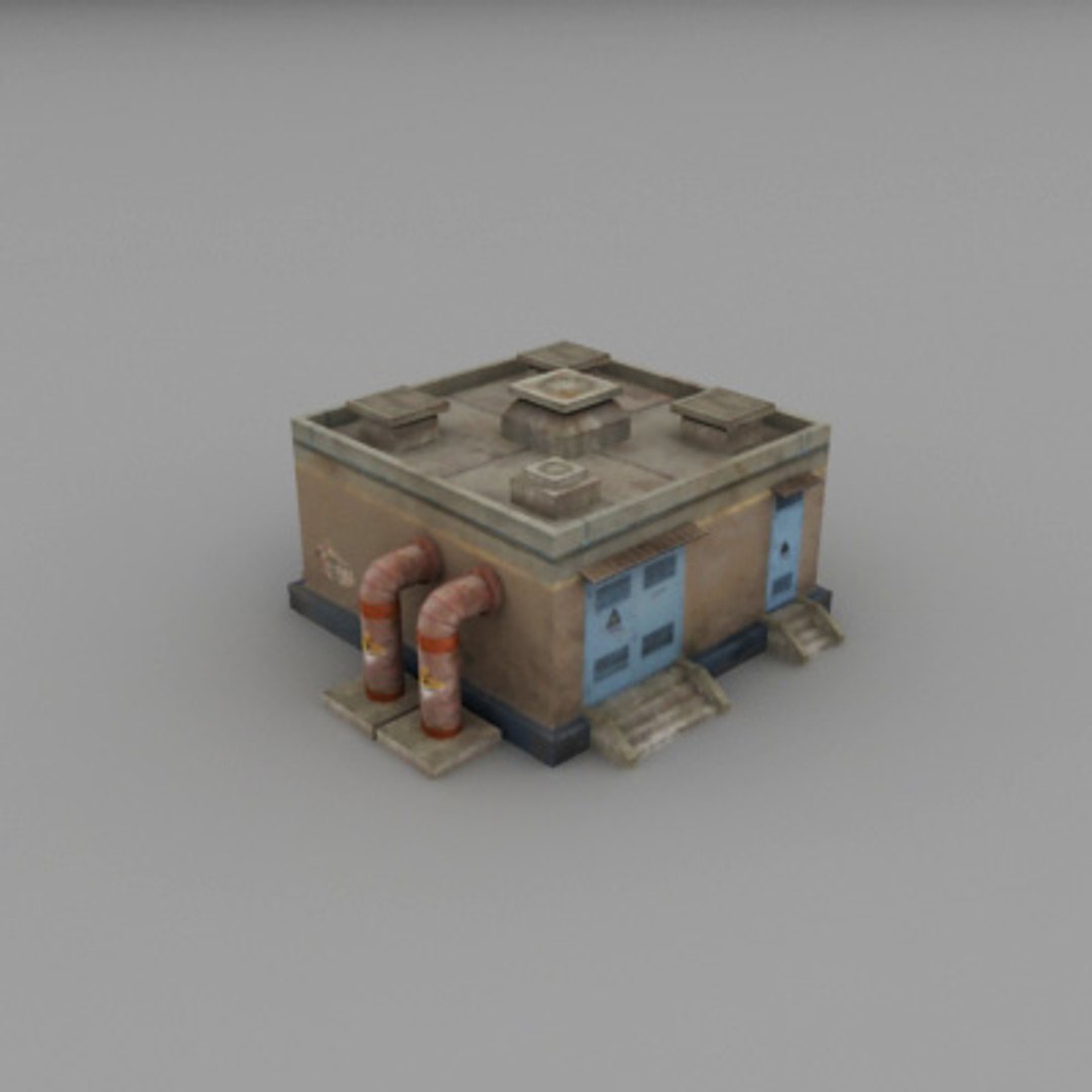 3d Building Power Station