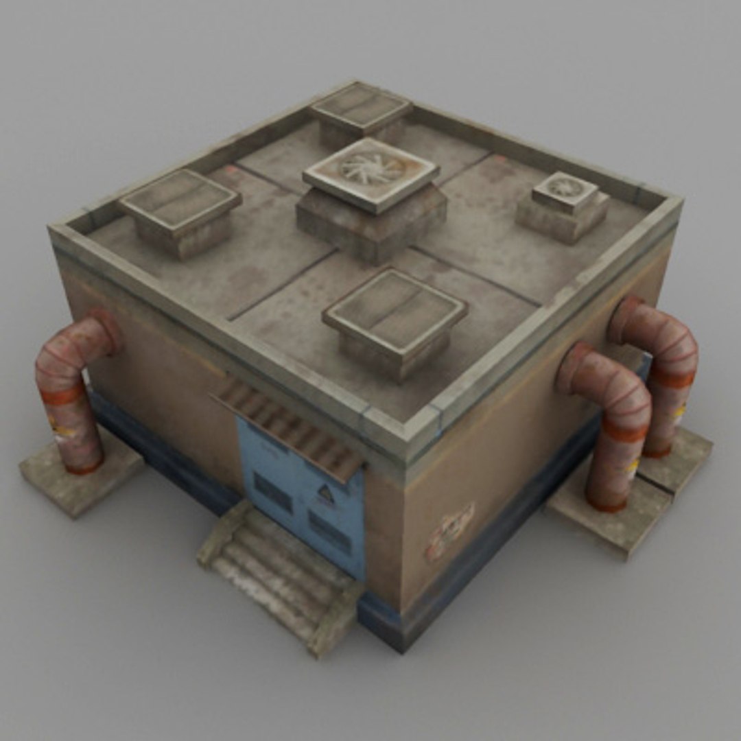 3d Building Power Station