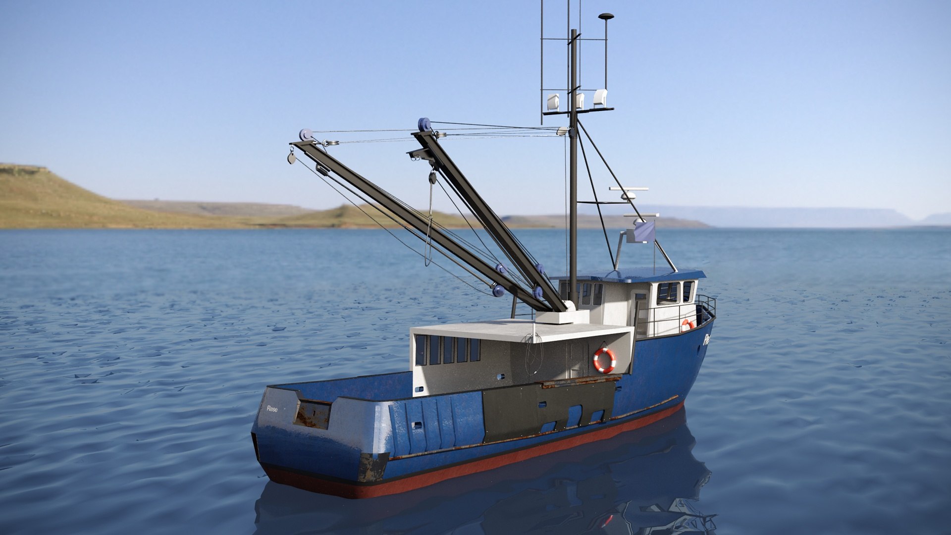 3D Research Boat - TurboSquid 2187876