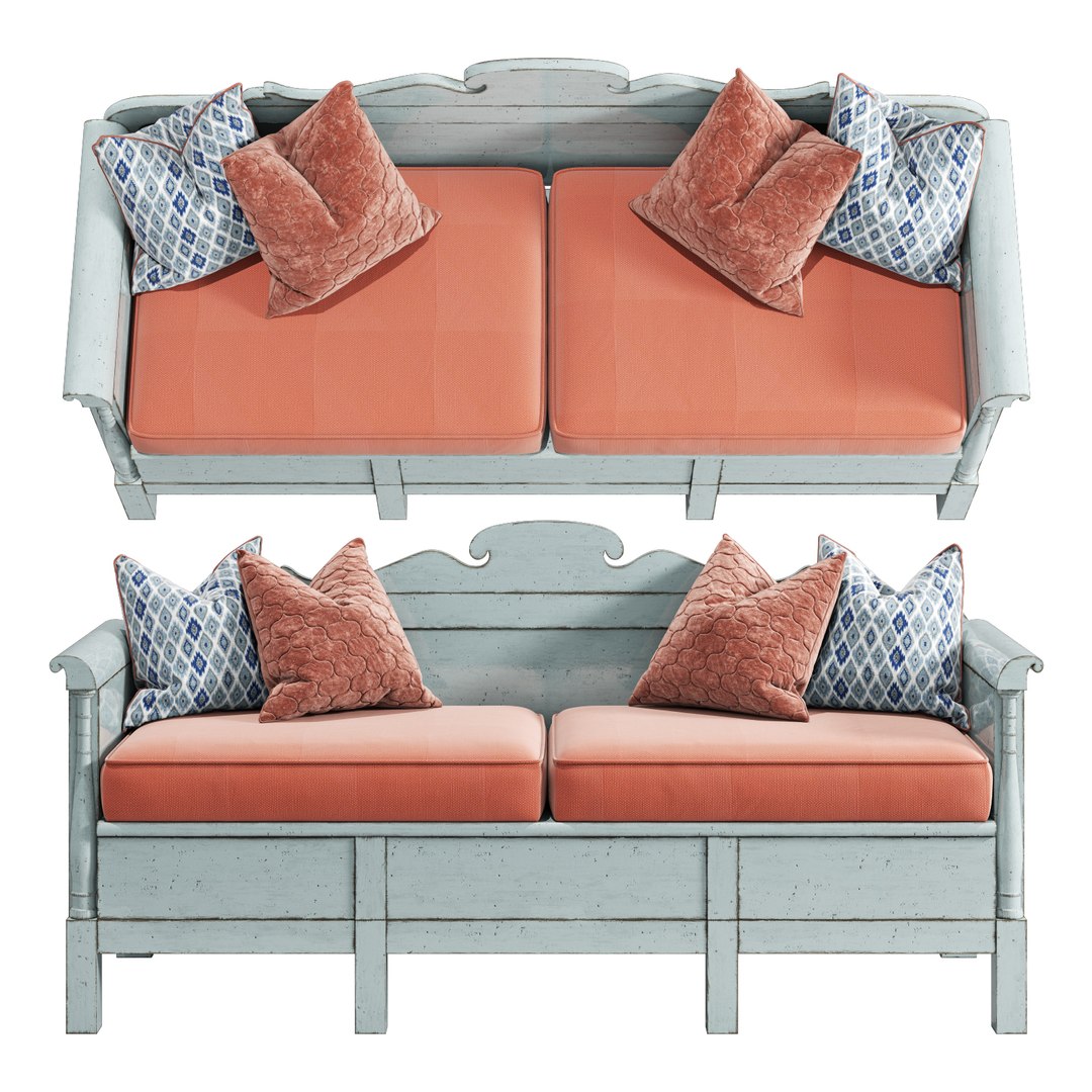 3D Old Bench - TurboSquid 2127597