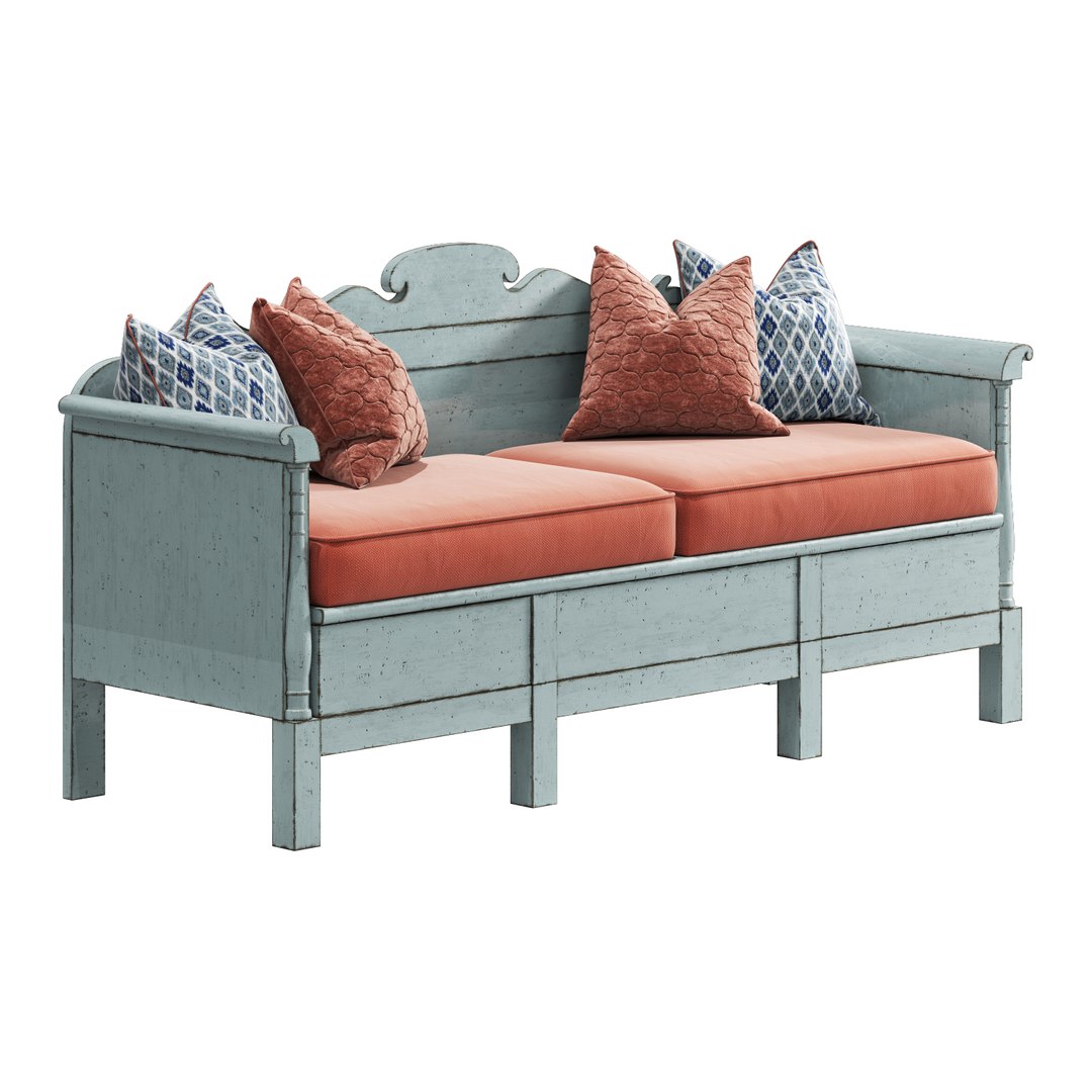 3D Old Bench - TurboSquid 2127597