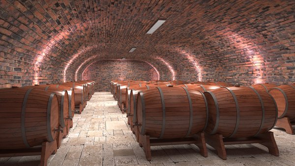 Wine Cellar 3D model - TurboSquid 1878545