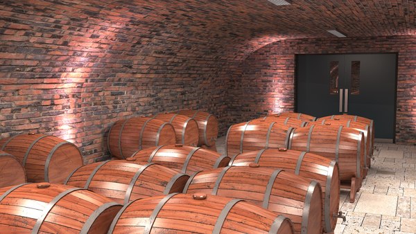 Wine Cellar 3D model - TurboSquid 1878545