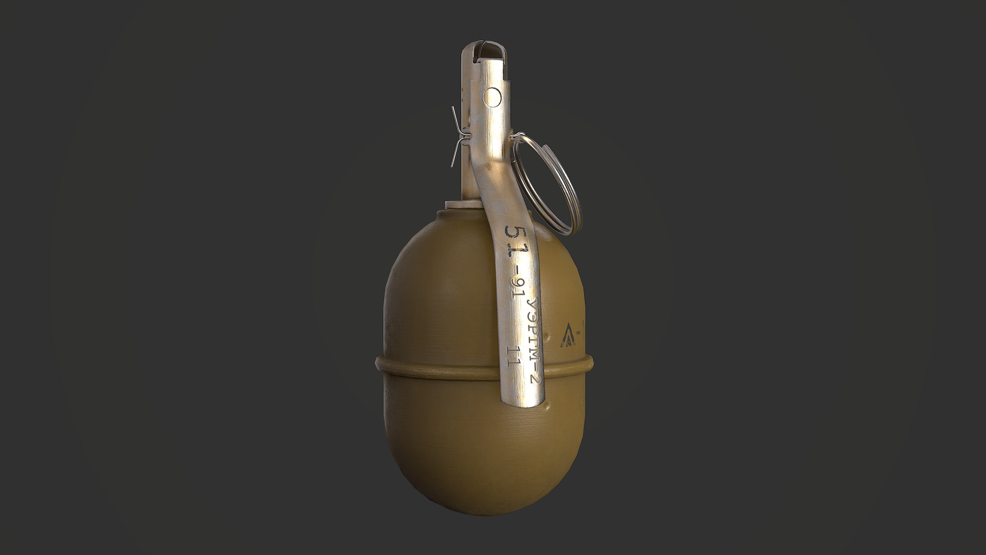 Grenades Bundle RGD-5 F1 RG-42 Game Ready PBR 3D model - TurboSquid 1950705