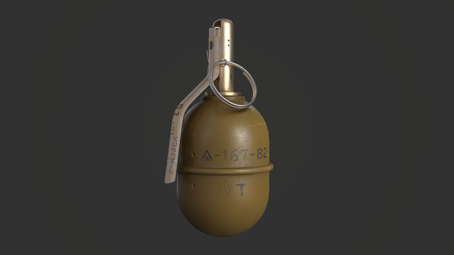 Grenades Bundle RGD-5 F1 RG-42 Game Ready PBR 3D model - TurboSquid 1950705