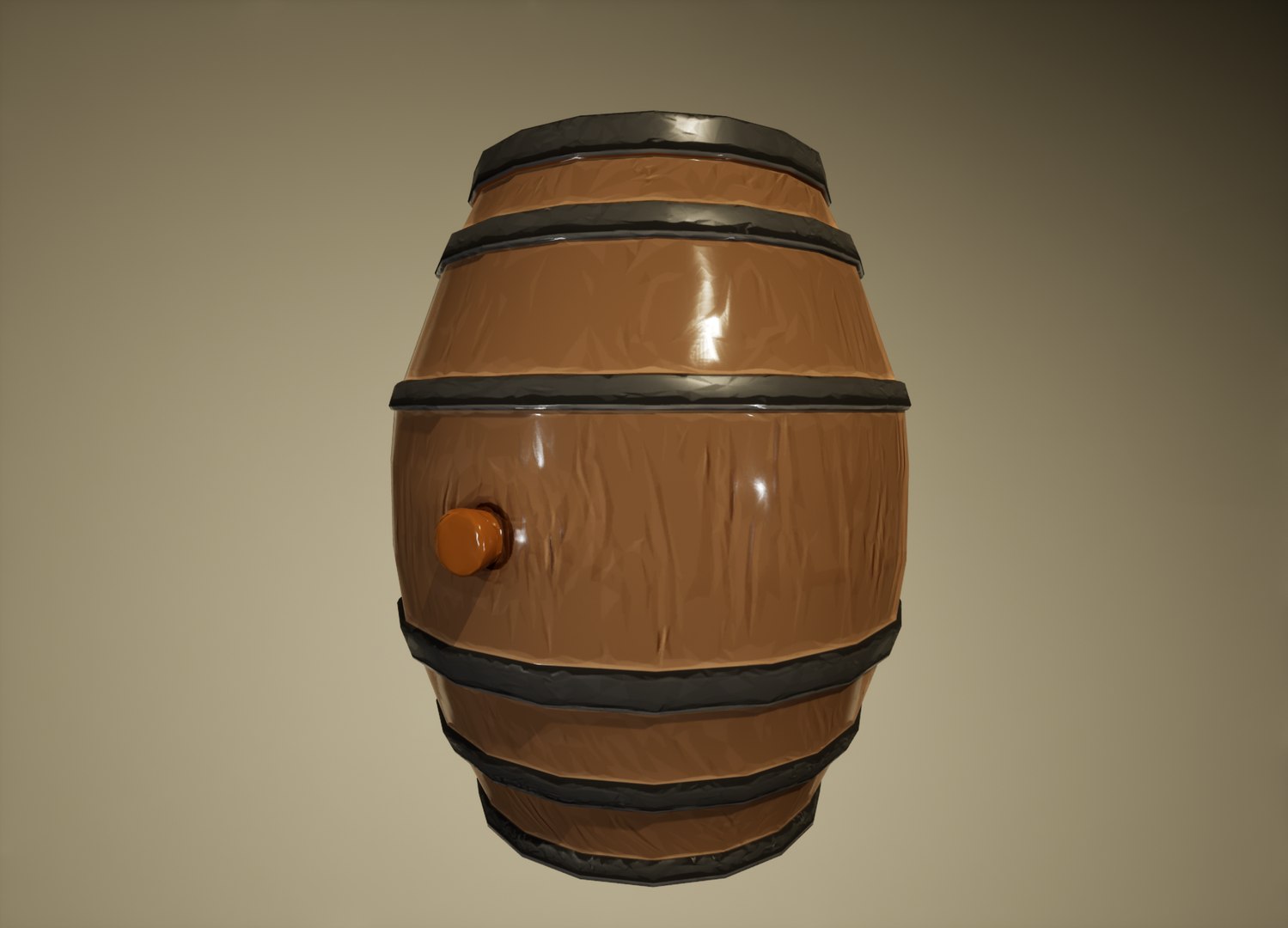 Barrel Prop Model - TurboSquid 2030942