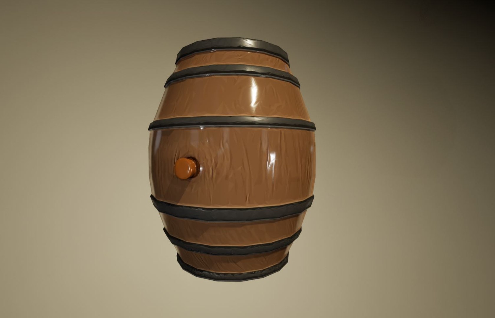 Barrel Prop Model - TurboSquid 2030942