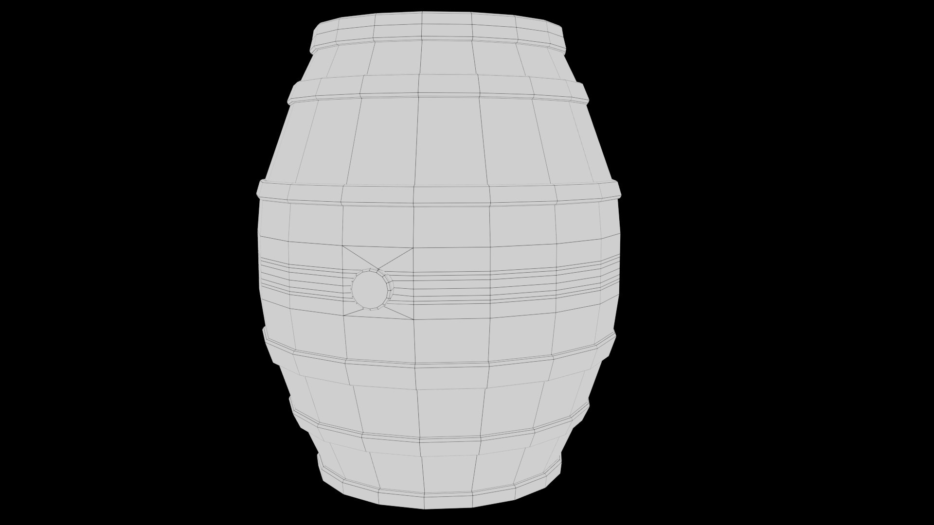 Barrel Prop Model - TurboSquid 2030942