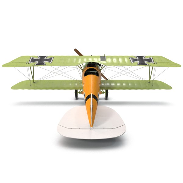 fighter aircraft albatros dv 3d 3ds