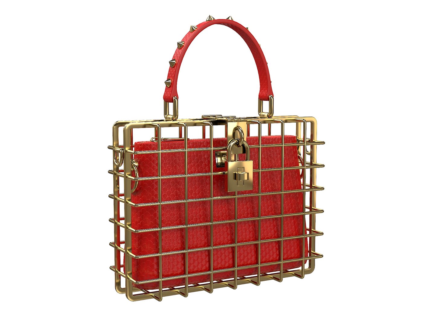 3D Dolce Gabbana DG Box Cage Bag Model - TurboSquid 2205887