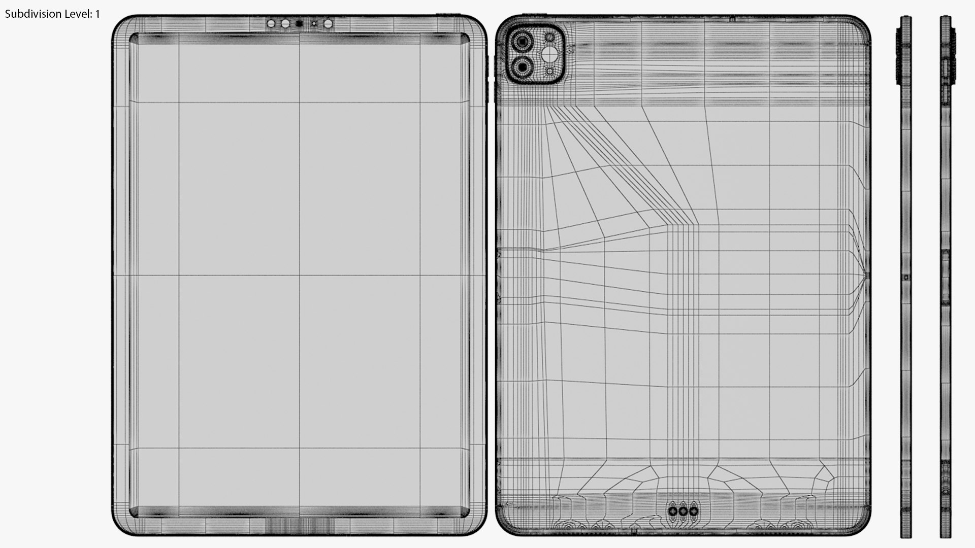 Realistic Apple Ipad Pro 3D Model - TurboSquid 1529948