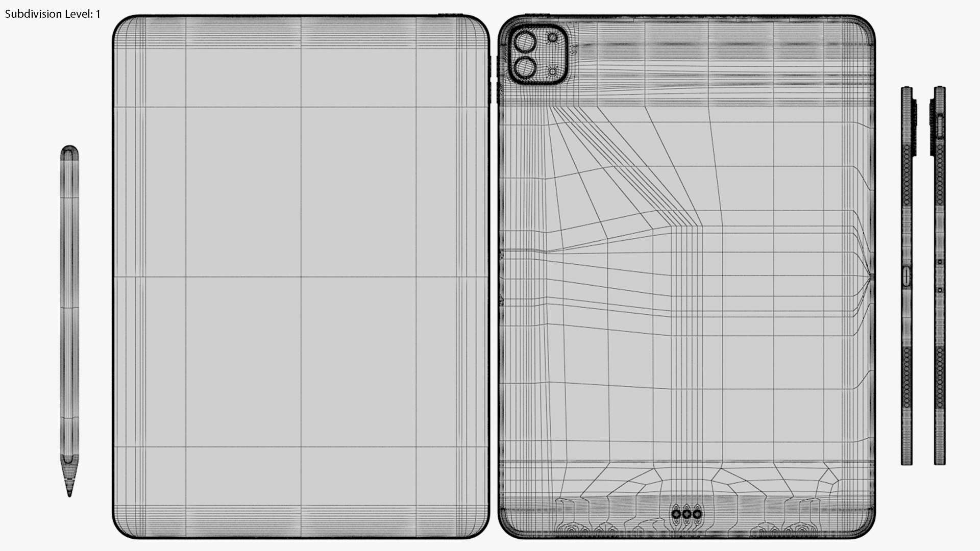 Realistic Apple Ipad Pro 3D Model - TurboSquid 1529948