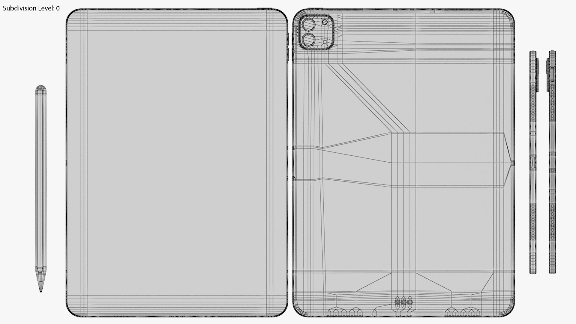 Realistic Apple Ipad Pro 3D Model - TurboSquid 1529948
