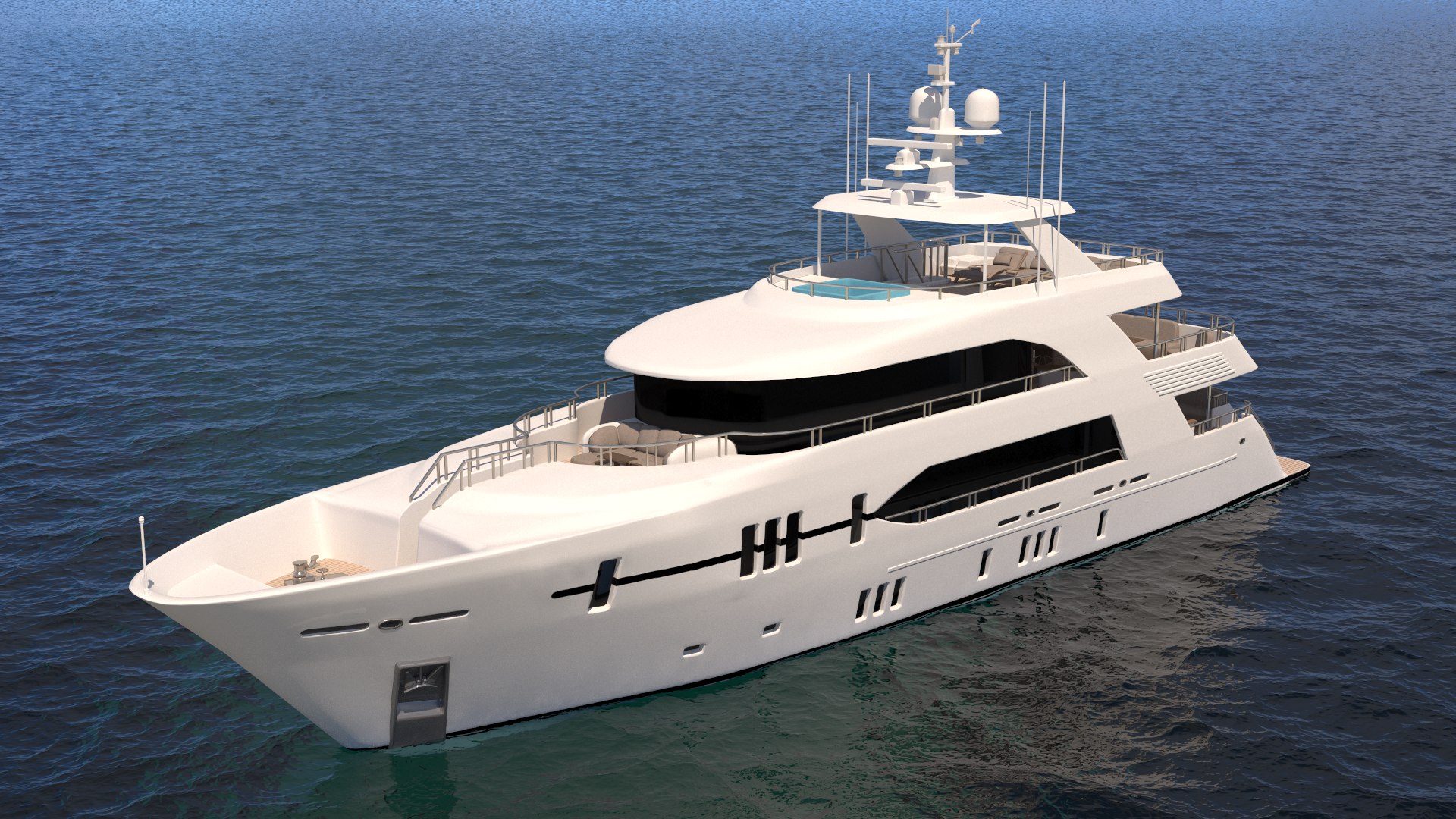 Phoenix Simulation Ocean Alexander 3D Model - TurboSquid 1469738