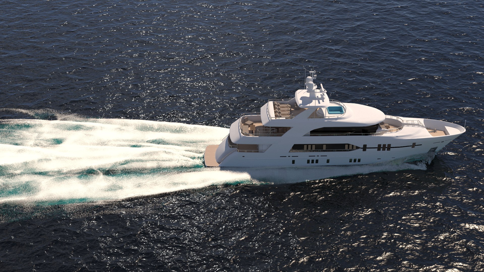 Phoenix Simulation Ocean Alexander 3D Model - TurboSquid 1469738