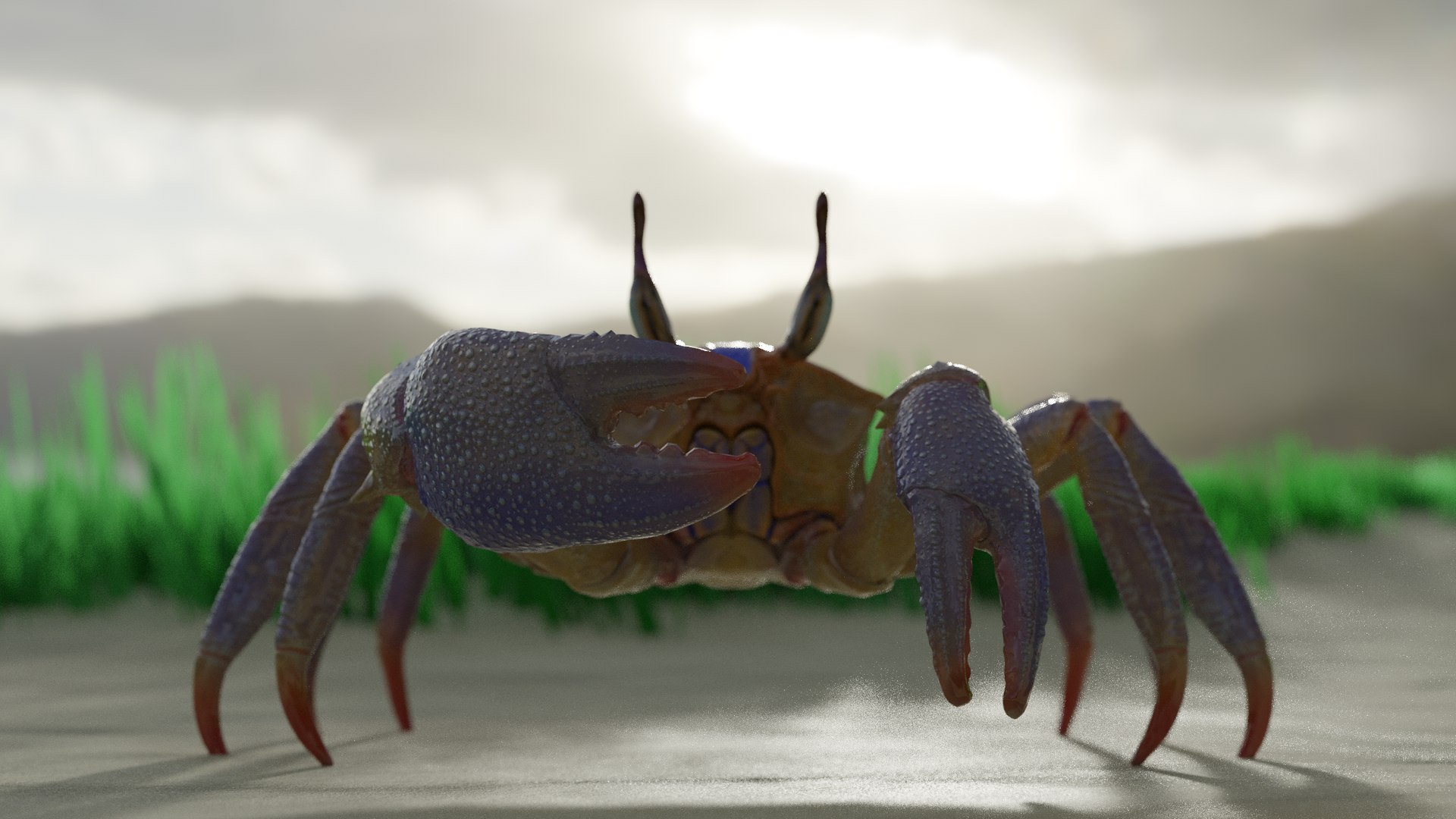 Crab 3D Model - TurboSquid 1589349