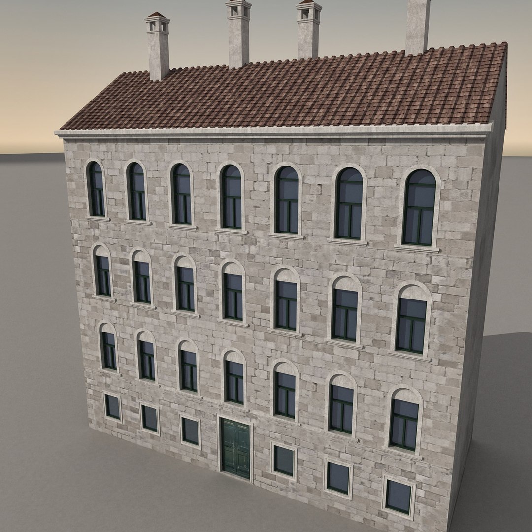 building italian 3d model