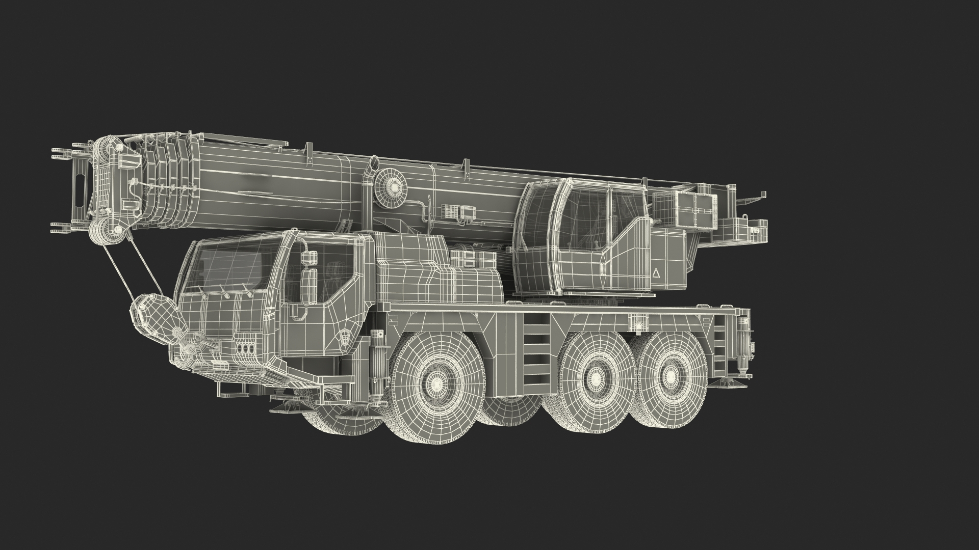Mobile Crane Construction Vehicle Rigged 3D - TurboSquid 2272714