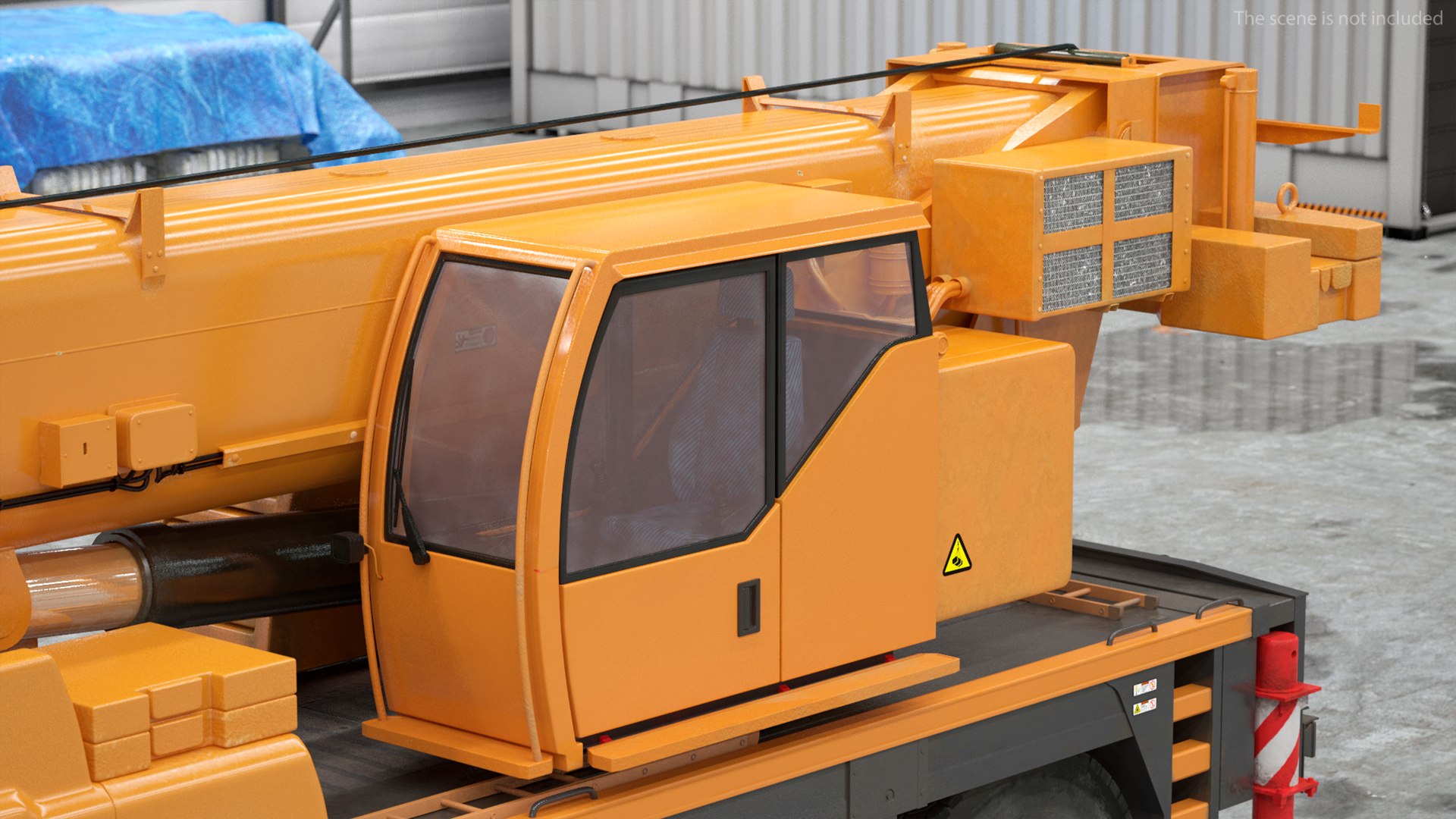 Mobile Crane Construction Vehicle Rigged 3D - TurboSquid 2272714