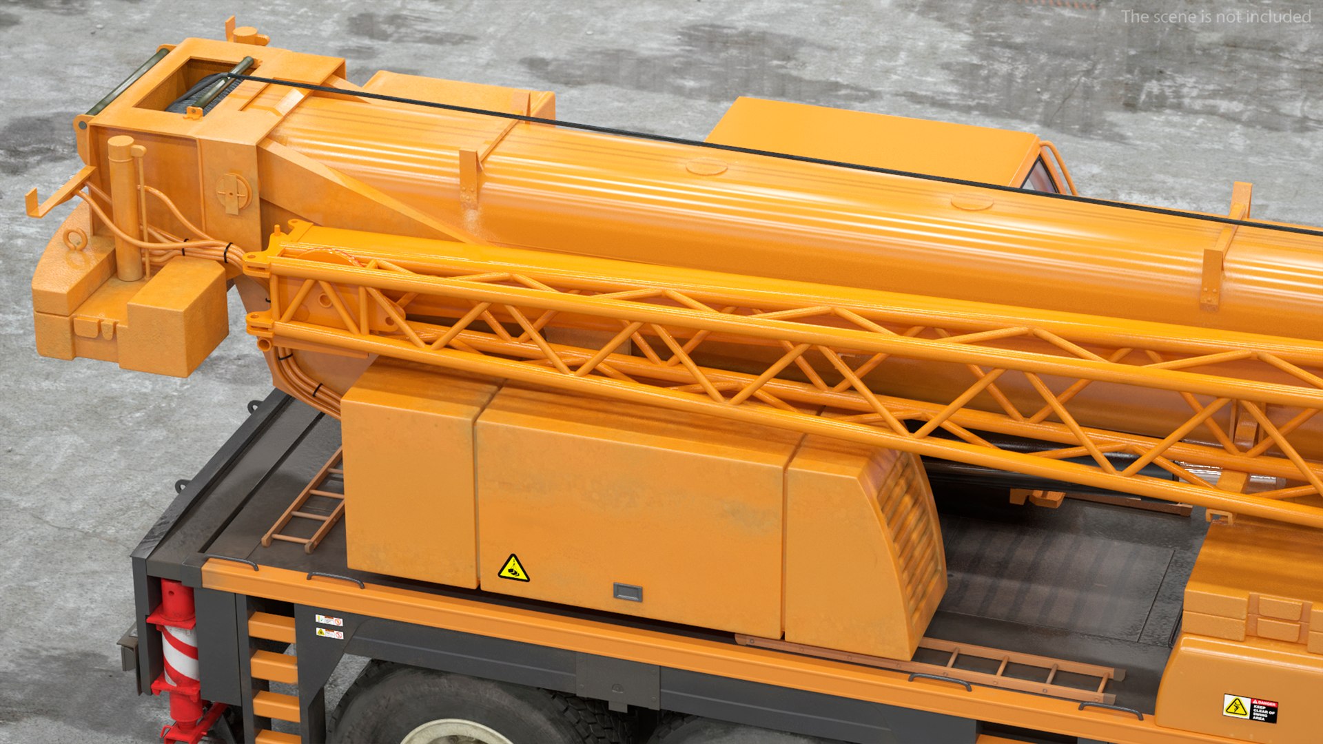 Mobile Crane Construction Vehicle Rigged 3D - TurboSquid 2272714