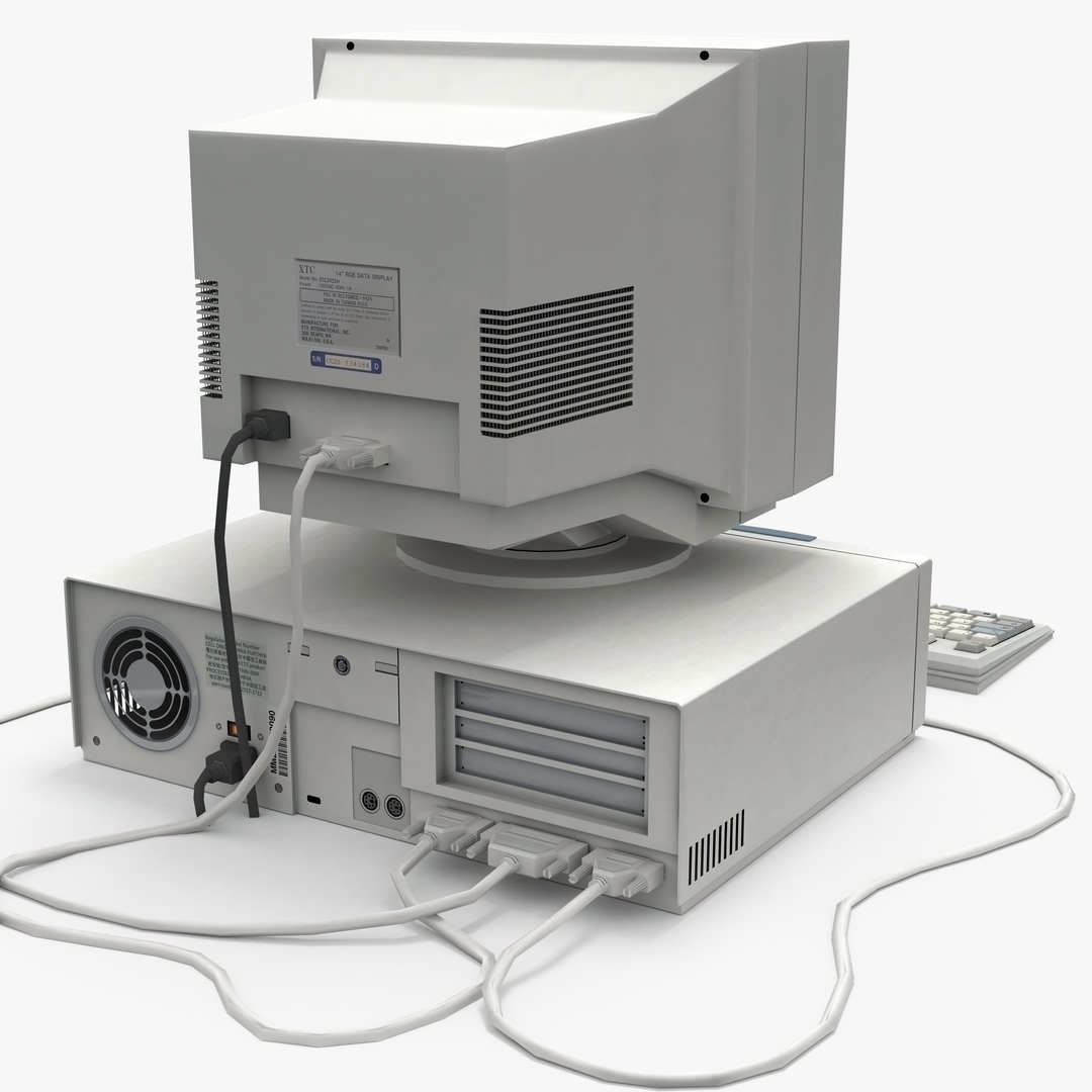 Old Computer 3D - TurboSquid 1779125