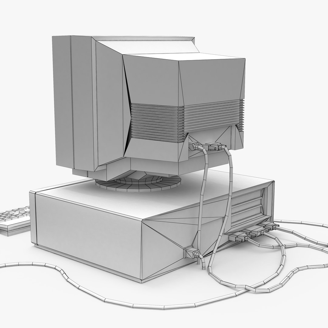 Old Computer 3D - TurboSquid 1779125
