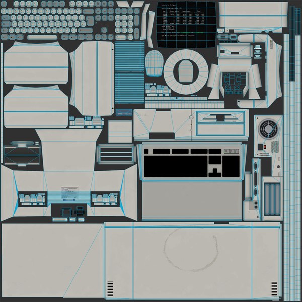 Old Computer 3D - TurboSquid 1779125