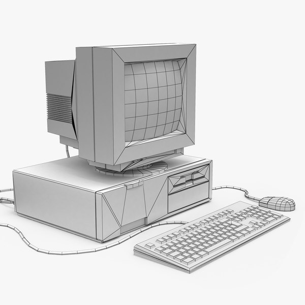 Old Computer 3D - TurboSquid 1779125