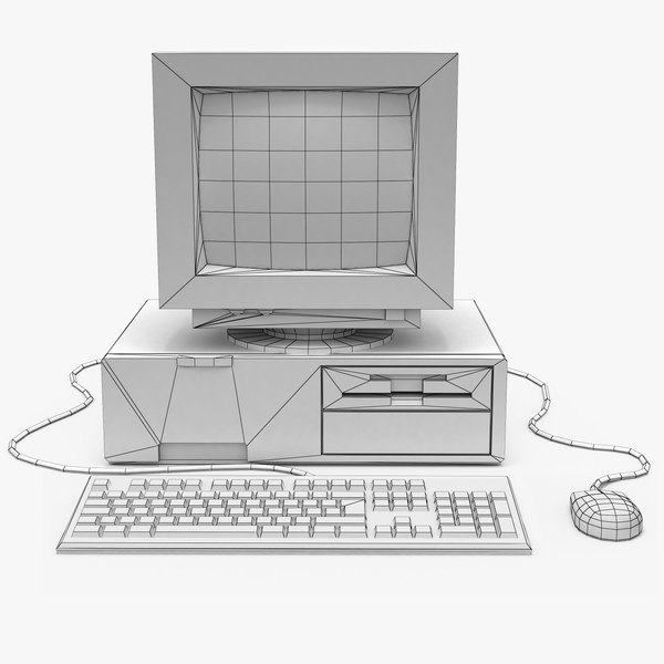 Old Computer 3D - TurboSquid 1779125