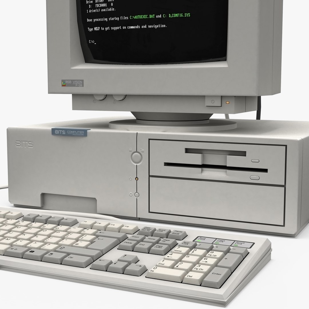 Old Computer 3D - TurboSquid 1779125
