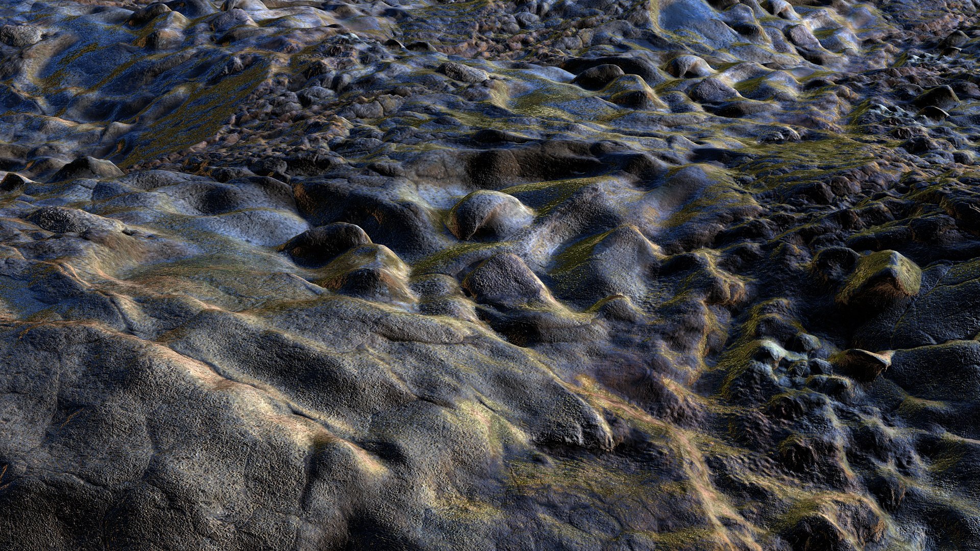 coral reef ground ultra 3d max