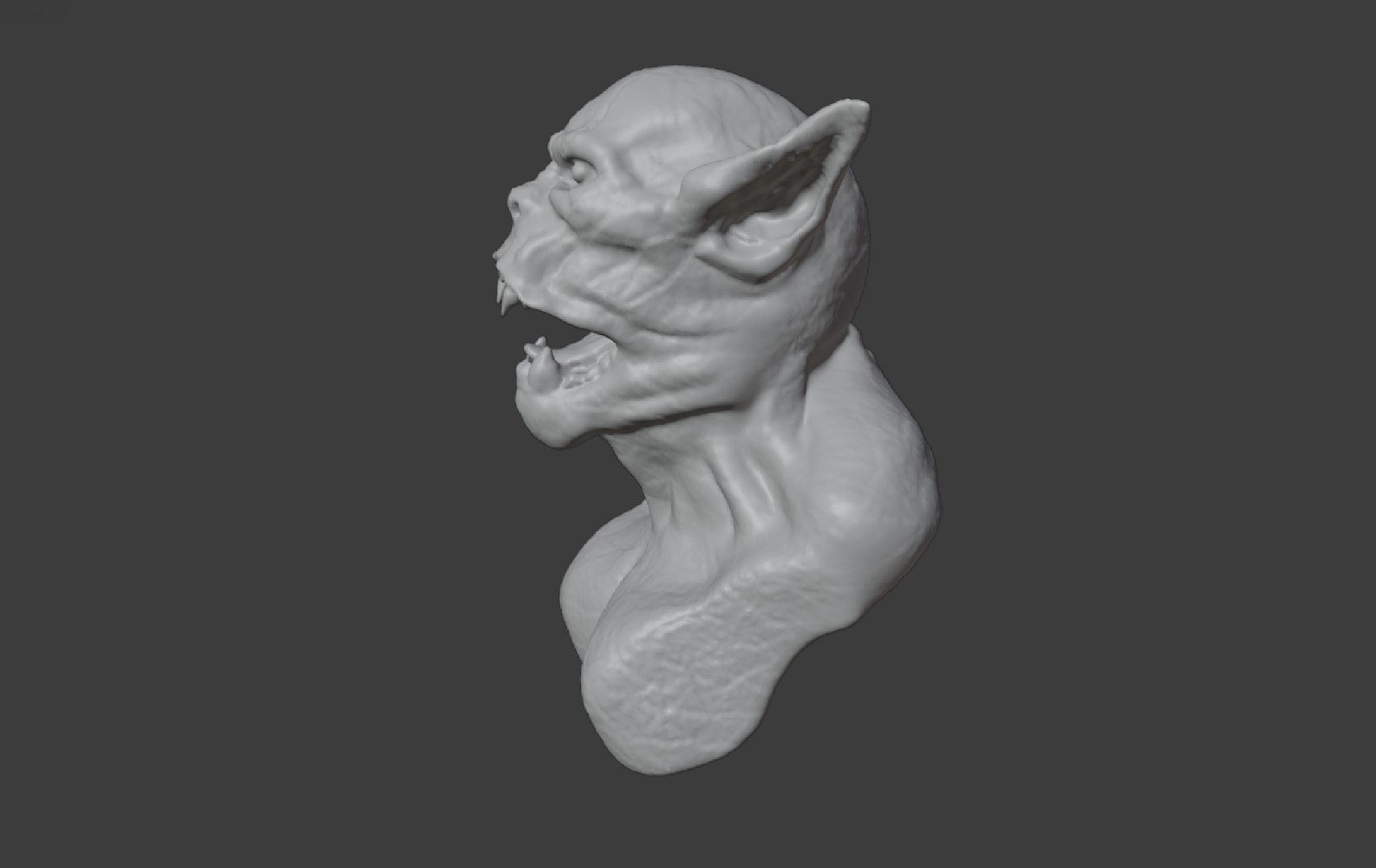 Orc Head 3D Model - TurboSquid 1691256