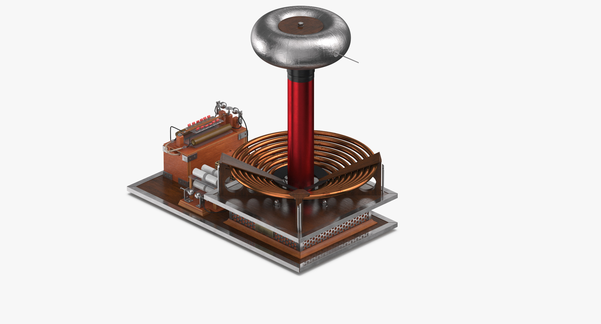 Tesla Coils Model - TurboSquid 1349992