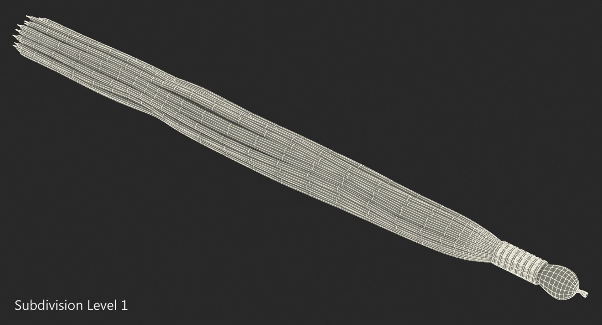 Tassel Object 3D Model - TurboSquid 1286618