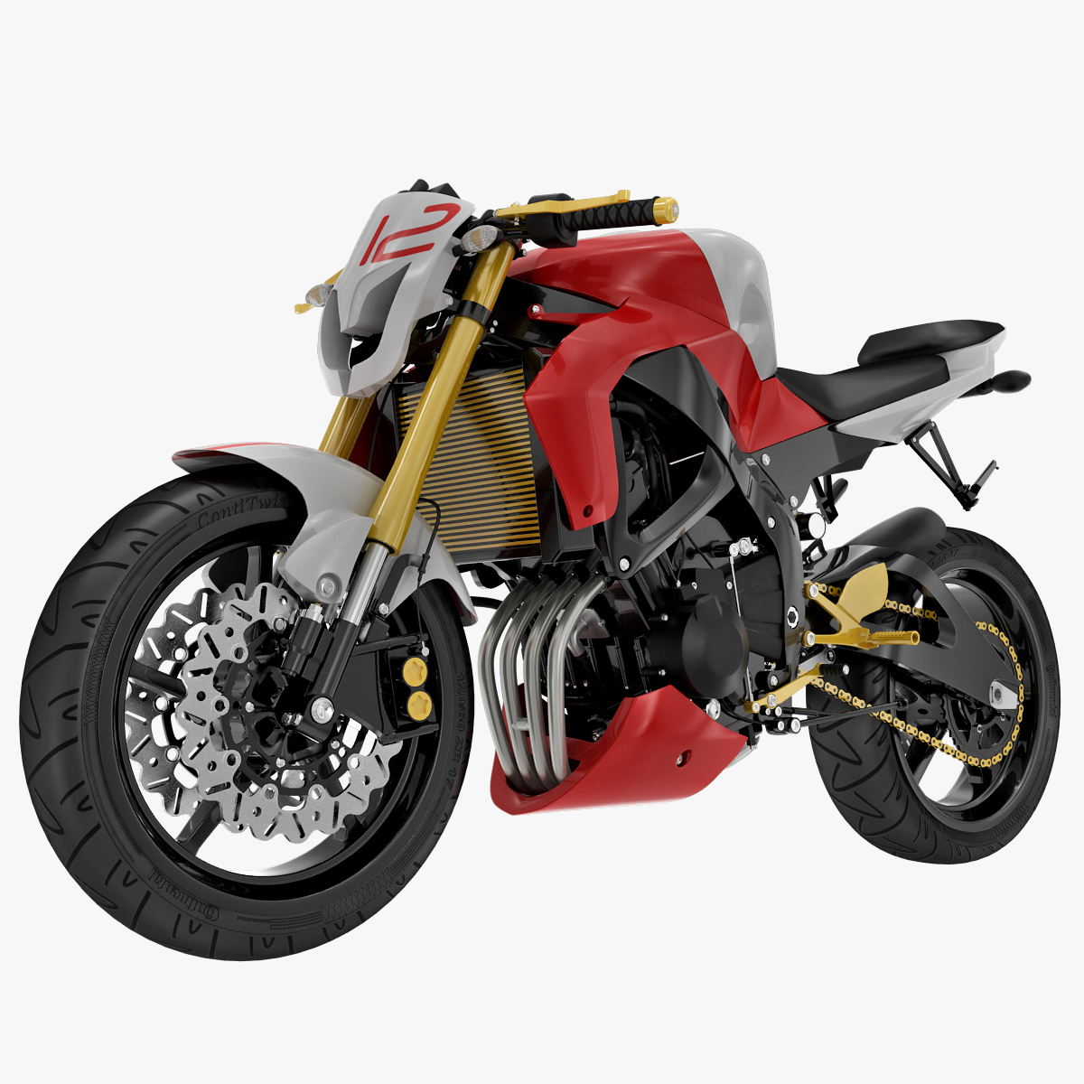 yamaha fazer 6 custom 3d 3ds