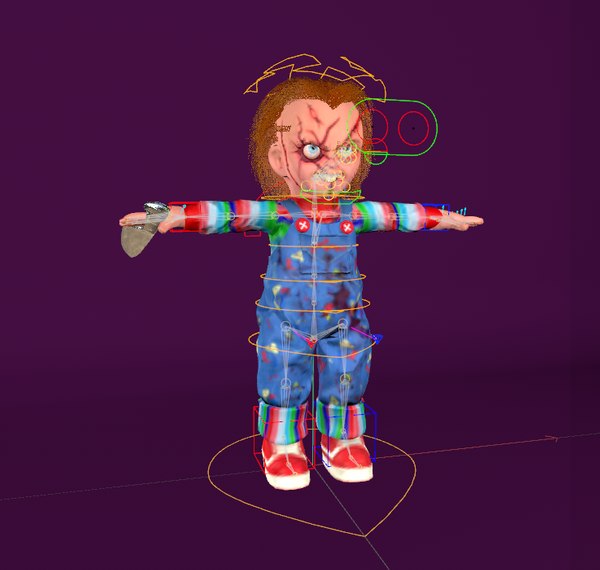 chucky characters 3d models Modelo 3D - TurboSquid 1922046