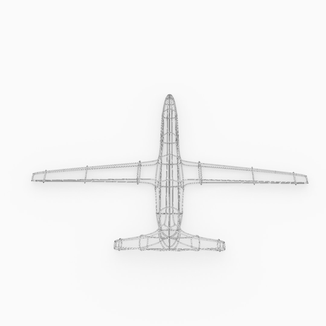 Airplane Maquette 3D Model - TurboSquid 2245244