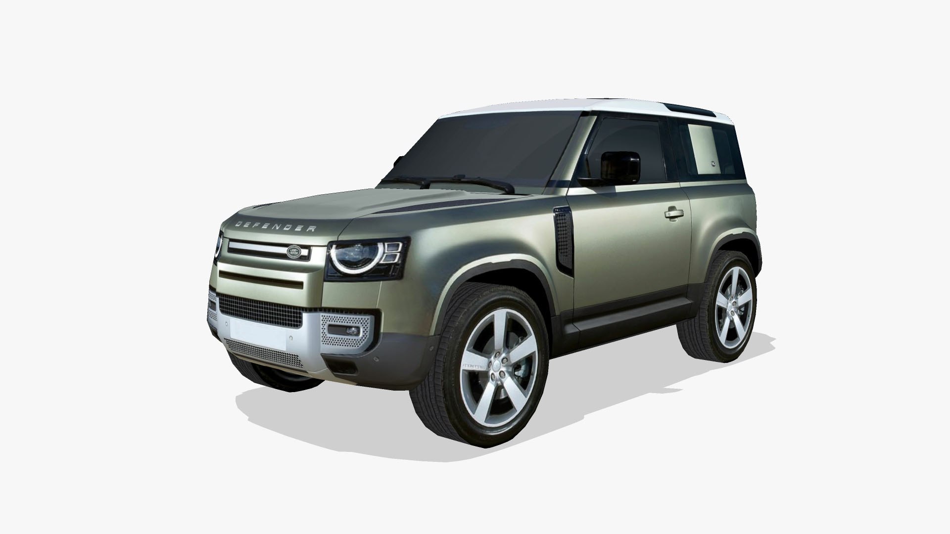 Land Rover Defender 90 2020 3D Model - TurboSquid 2310577