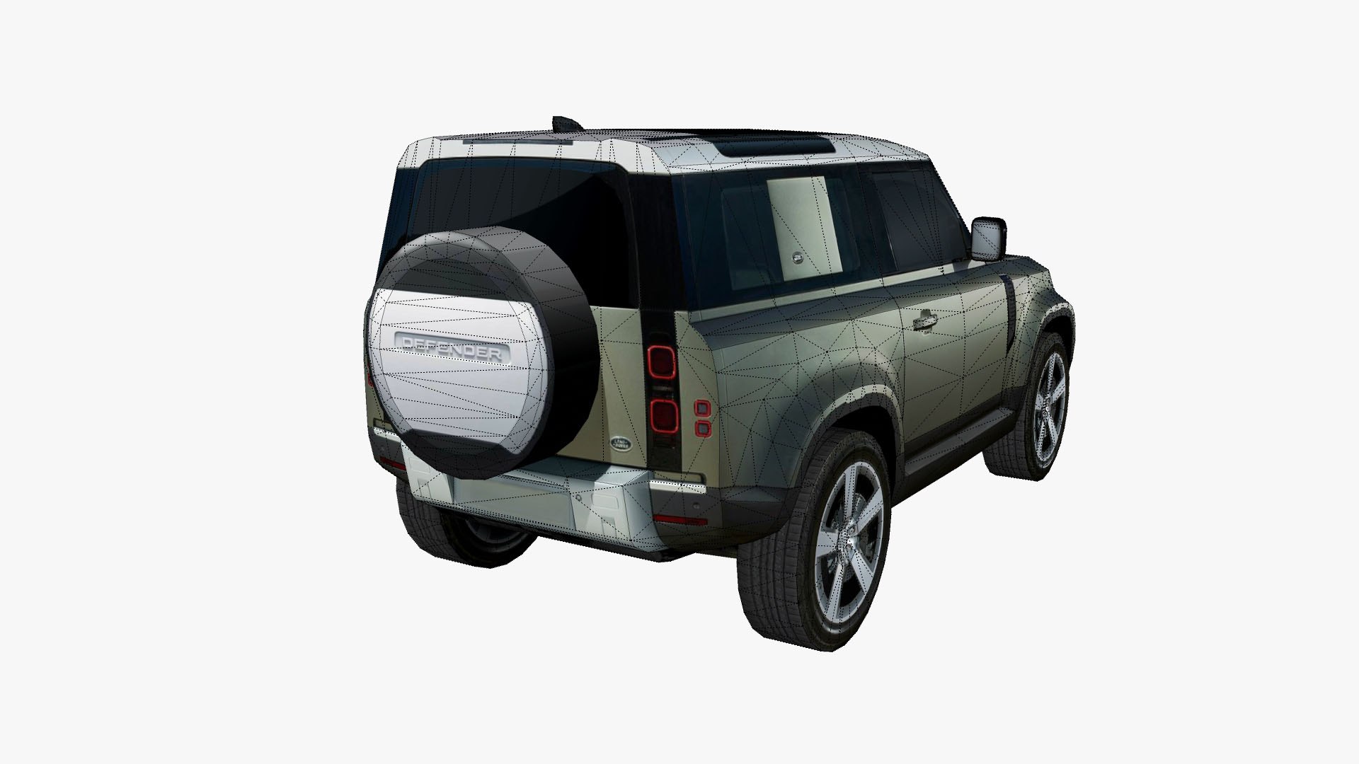 Land Rover Defender 90 2020 3D Model - TurboSquid 2310577