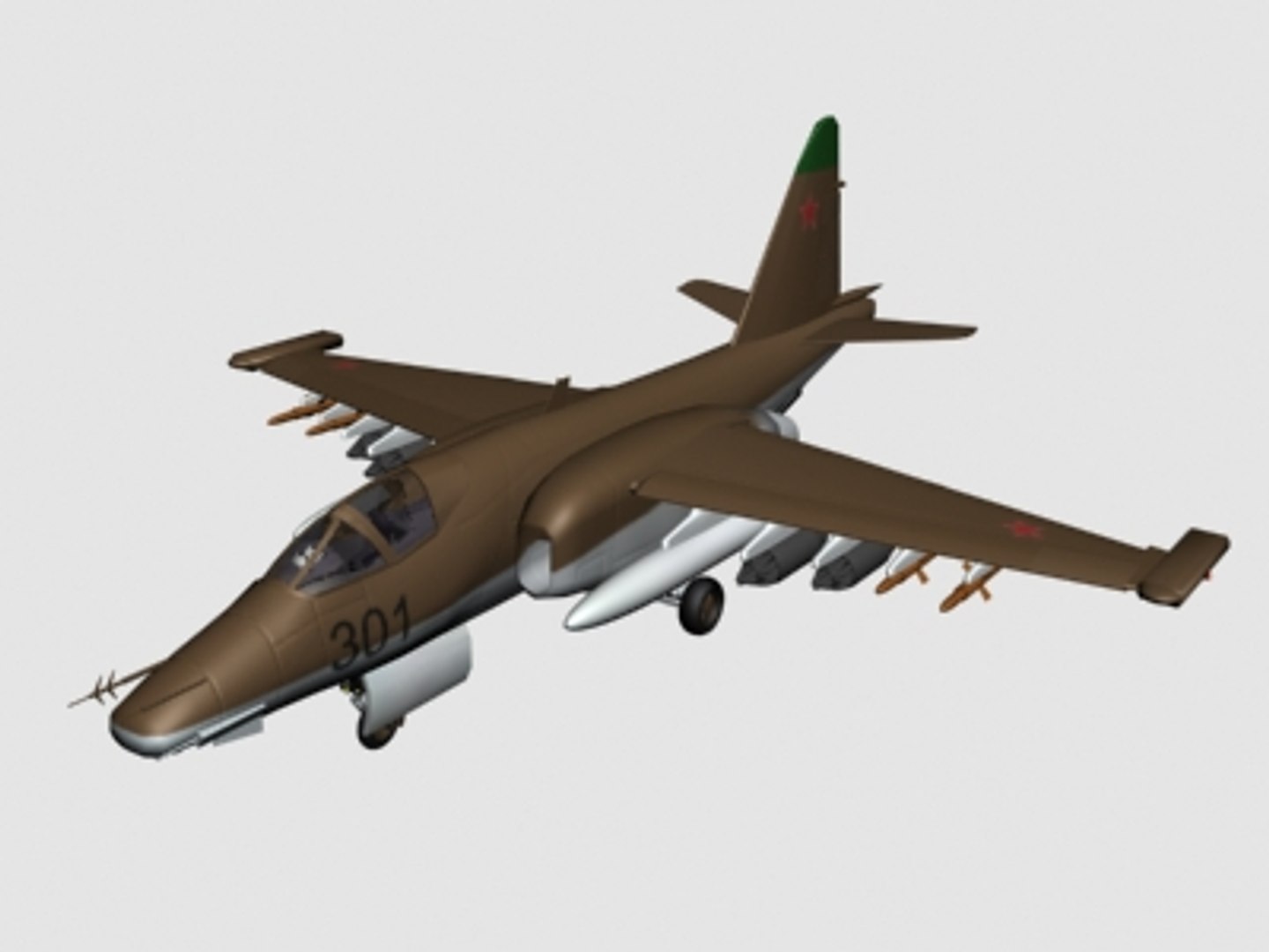 Su25 Su 25 3d Max