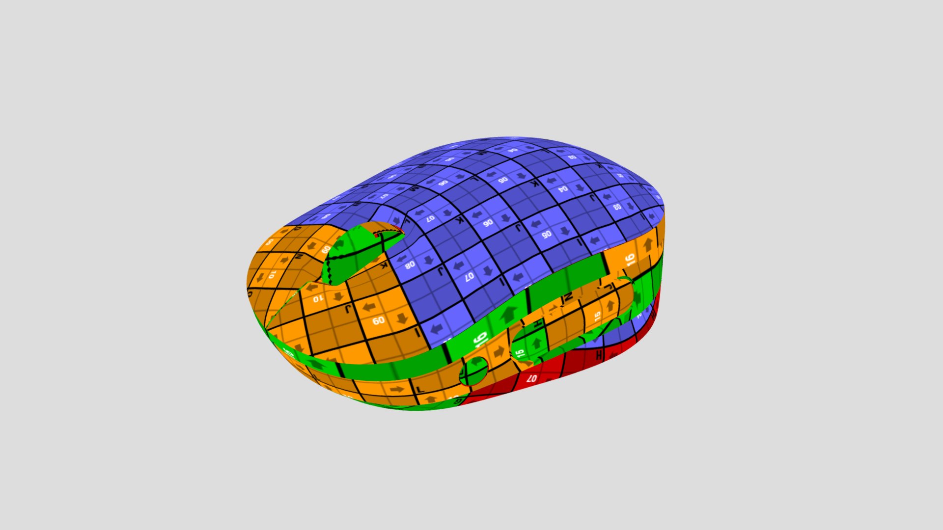 3D Gaming Mouse Model - TurboSquid 2065849