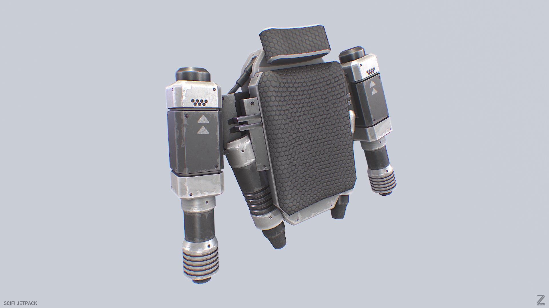 Scifi Jetpack 3D Model - TurboSquid 2397649