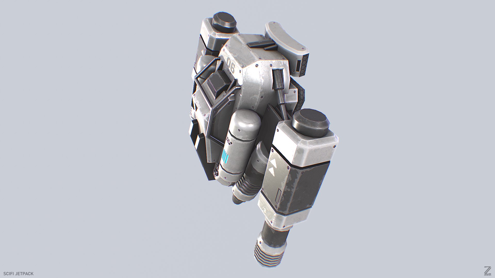Scifi Jetpack 3D Model - TurboSquid 2397649