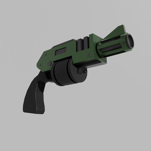 modelo 3d Pistola automática con patrón Mezoa de Warhammer 40k ...