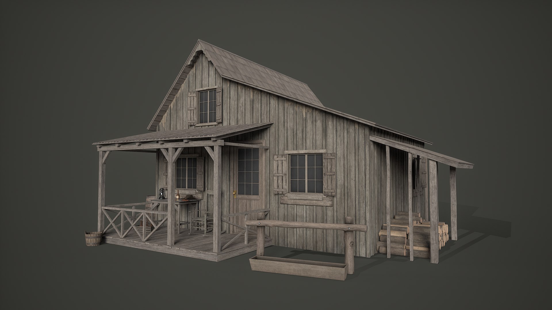 Old House model - TurboSquid 2171169