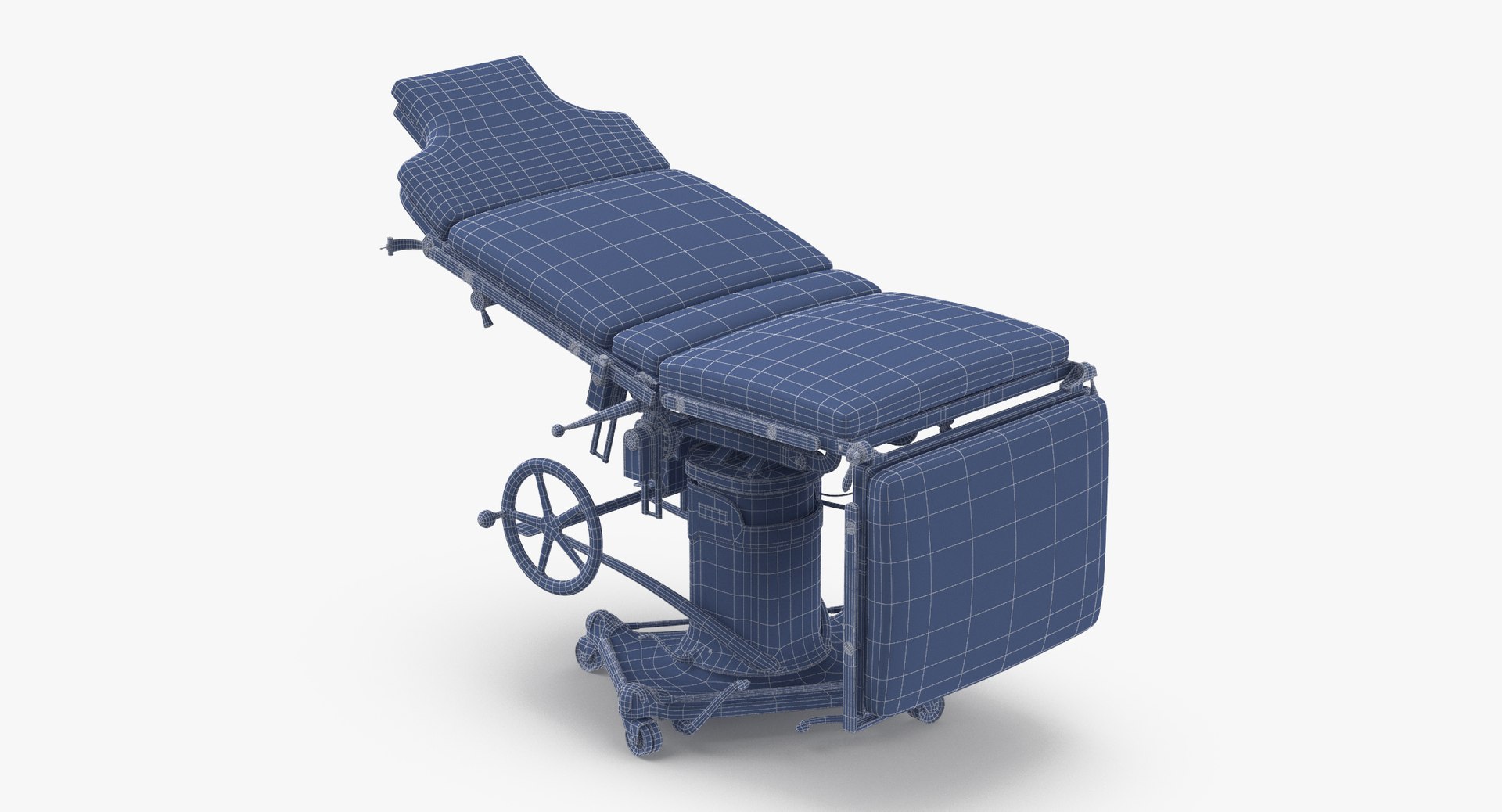 Asylum bed operating tables 3D model - TurboSquid 1174538