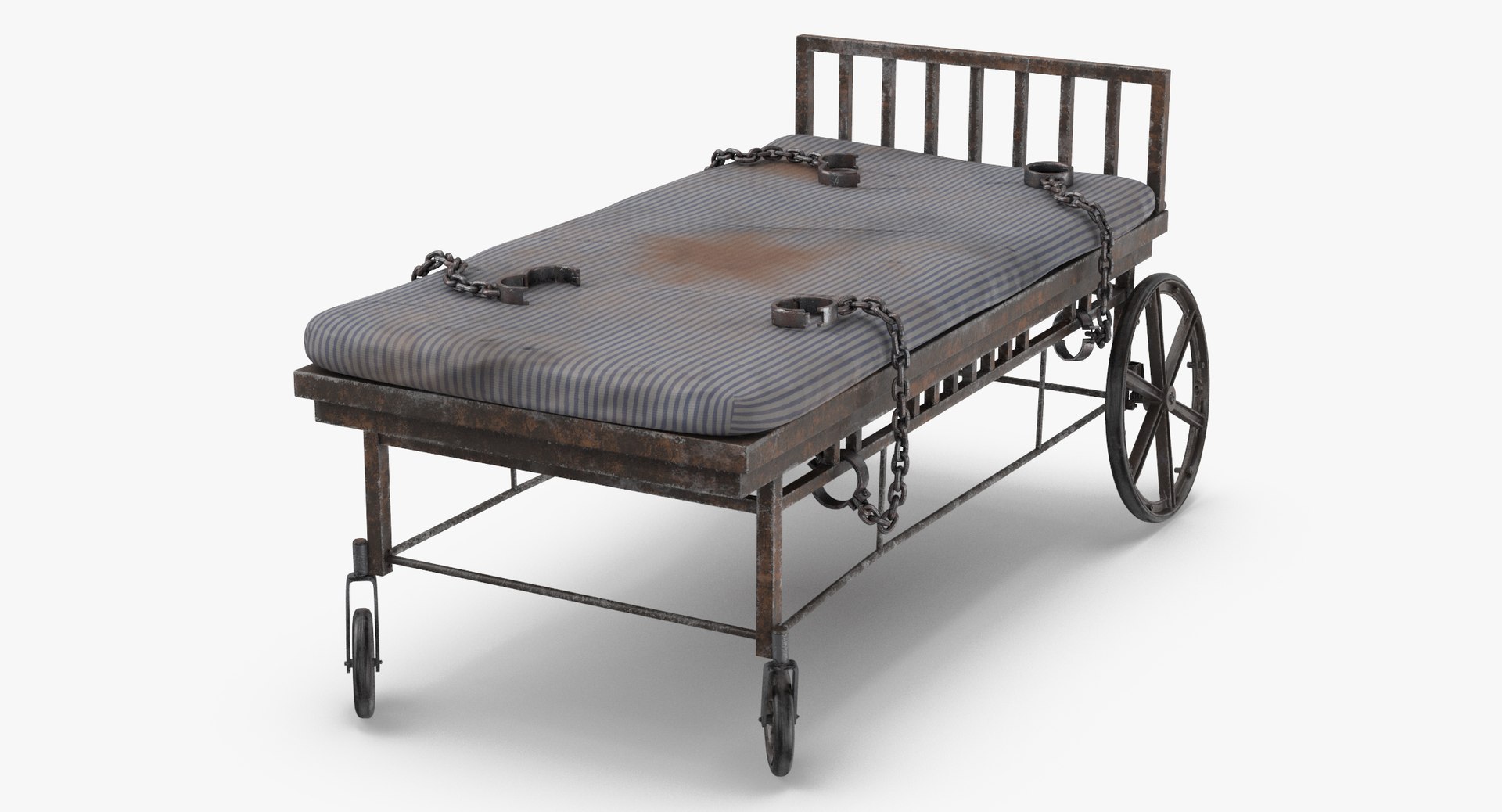 Asylum bed operating tables 3D model - TurboSquid 1174538