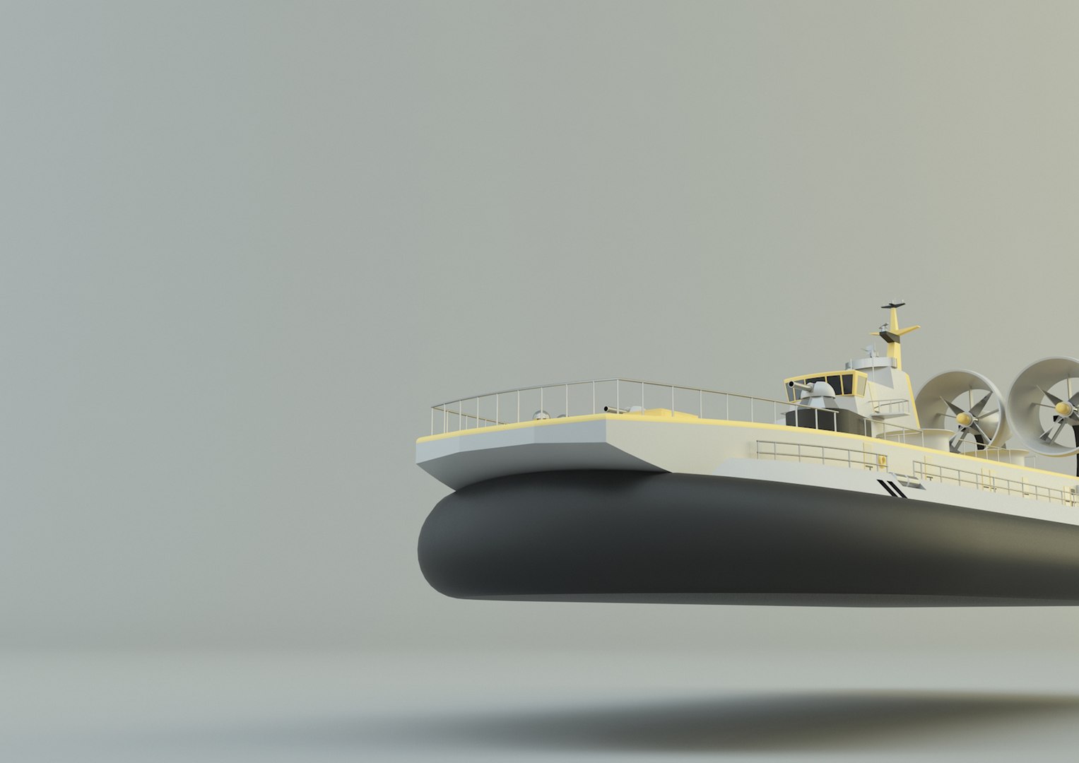 Zubr Russian Hovercraft Armed Vehicle 3D Model - TurboSquid 2062846