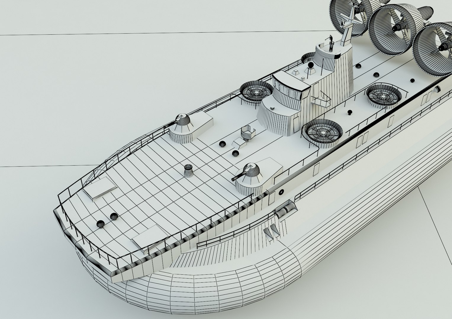 Zubr russian hovercraft armed vehicle 3D model - TurboSquid 2062846